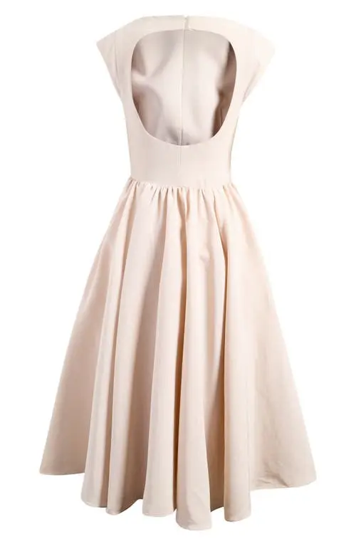 house of cb COUNTESS ドレス　wind chime House Of Cb Debutante Open Back Satin Midi Dress - Wind Chime